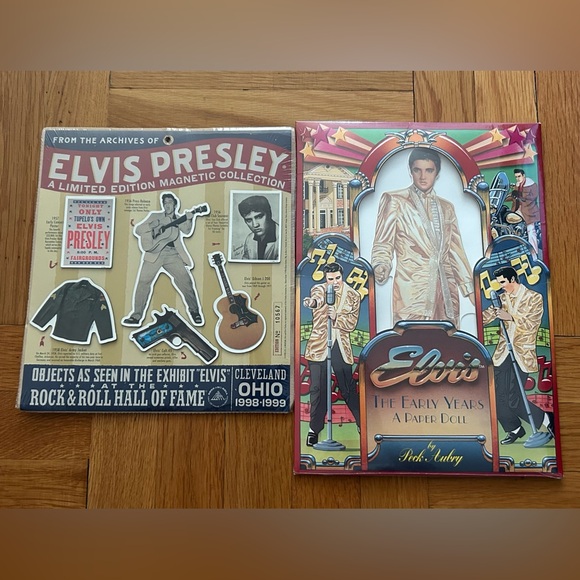 Other | Elvis Presley Paper Doll And Magnetic Collection | Poshmark